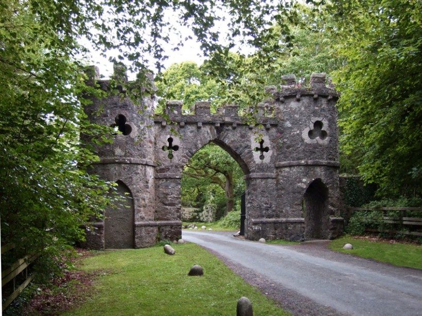 Irish Arts Review — 7 Tollymore-Barbican Gate from outside